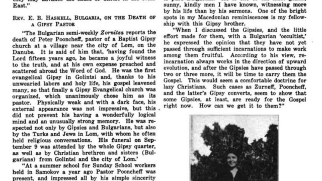 E.B. Haskell: On the death of a Gipsy pastor – Protestantstvo.com